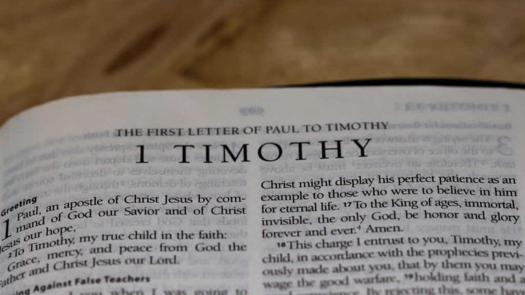 1 Timothy Bible study guide
