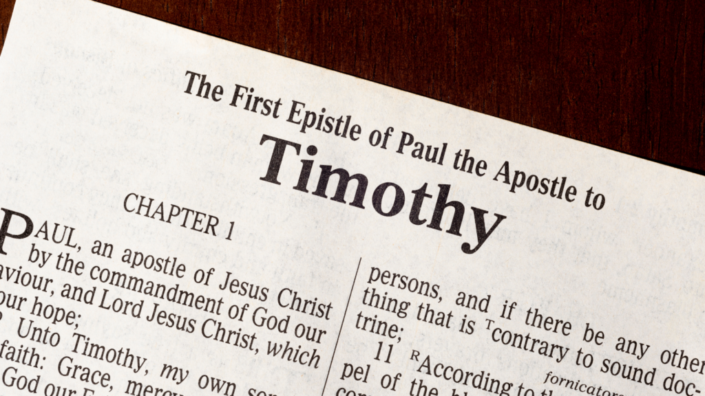 1 Timothy Bible study guide