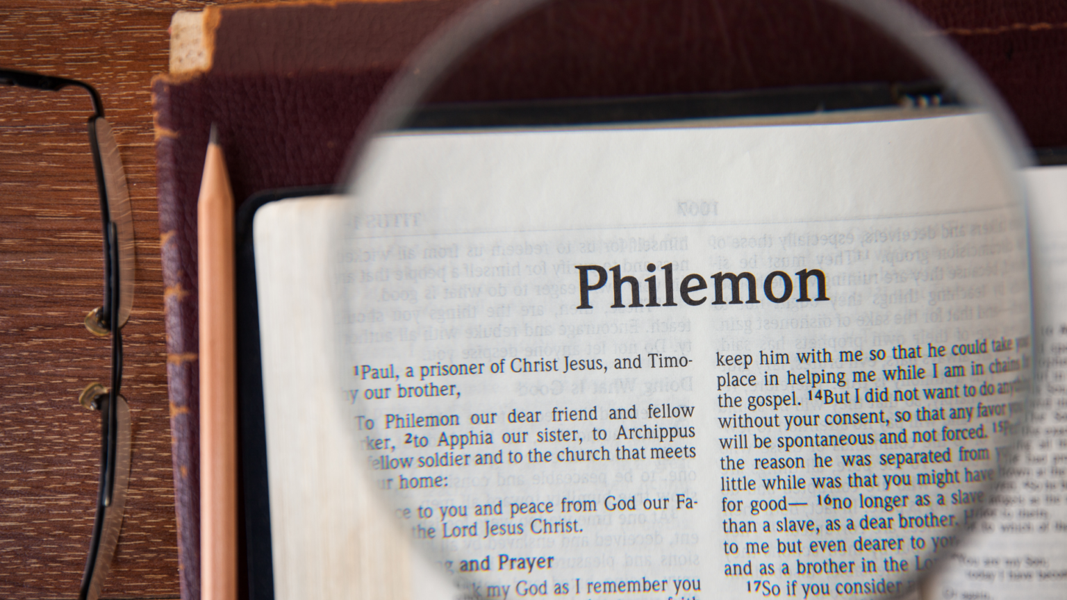 Philemon Bible study guide