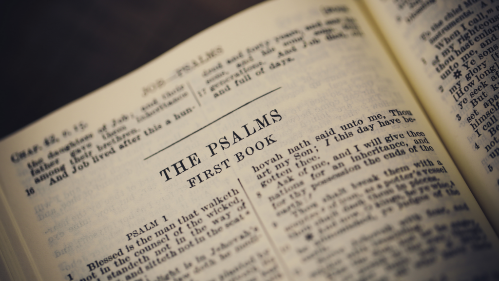 Psalms Bible study guide